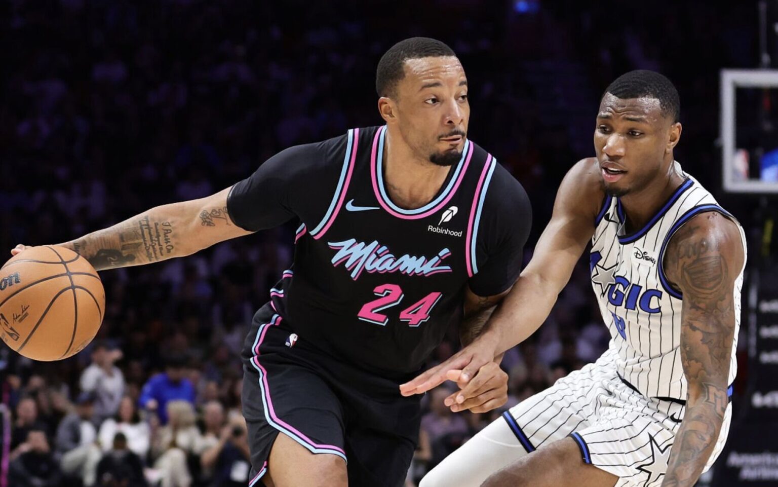 Heat's seven-game win streak snapped against Magic, lose 121-117 - Hot ...